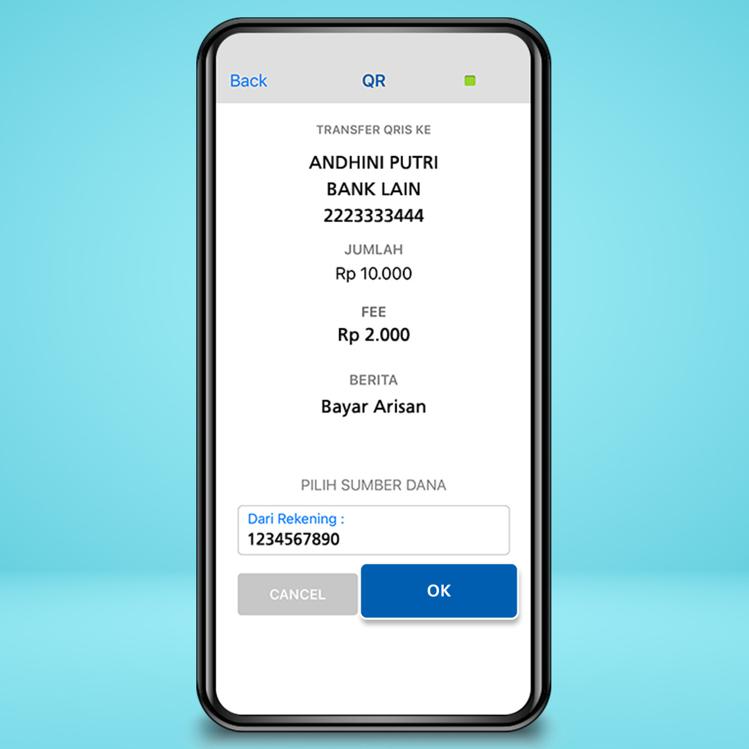 BCA - Pakai QRIS TUNTAS fitur Transfer di BCA mobile, Kirim Uang Anti Ribet